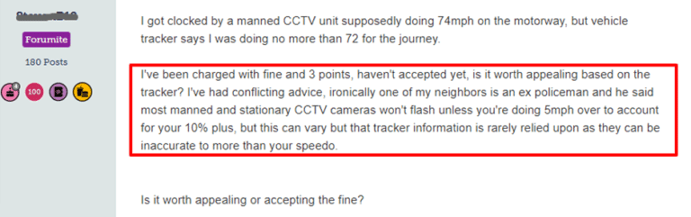 Speeding Fine Appeal Letter Sample - Free Template