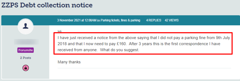Should You Pay or Ignore ZZPS Parking Fine Debt?