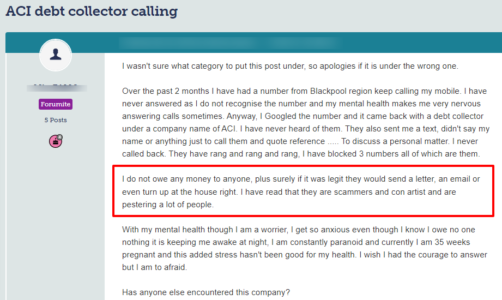 Should I Pay or Ignore ACI Debt Collectors?