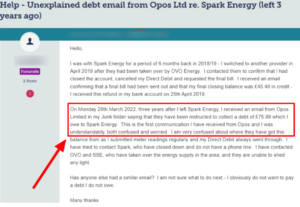 Do I have to pay Opos Limited Debt Collection?