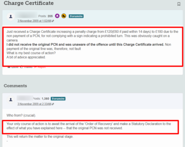 What to do with a PCN Charge Certificate? Tips and Loopholes